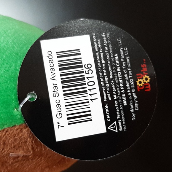 toy factory | Toys | Avacado Guac Star Avacado 7 Toy Works Plush ...